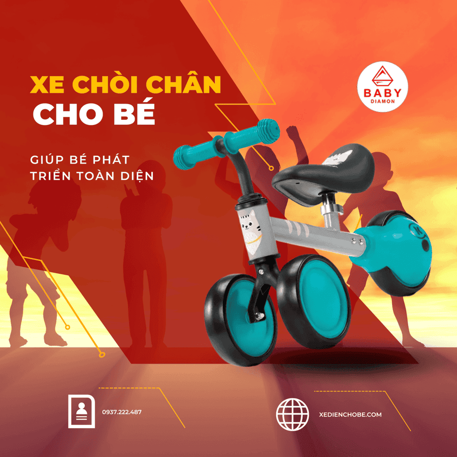 Xe Chòi Chân Cho Bé Chất Lượng Giúp Bé Phát Triển Toàn Diện