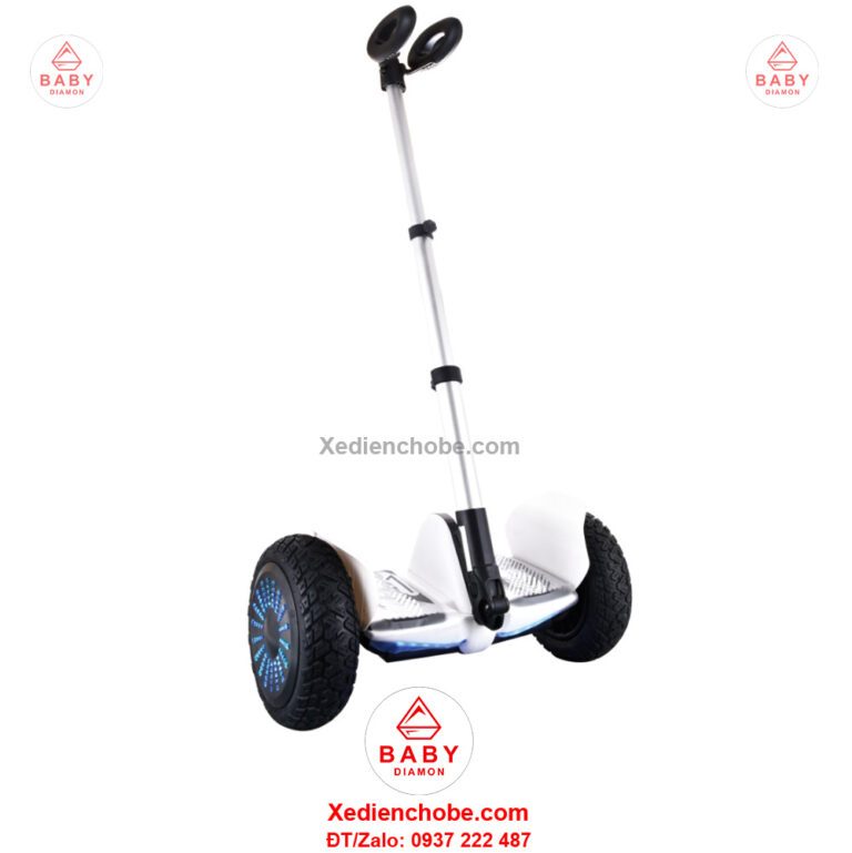 Xe điện cân bằng 10 inch, Mini Robot C3 Mini T, tay cầm đa năng