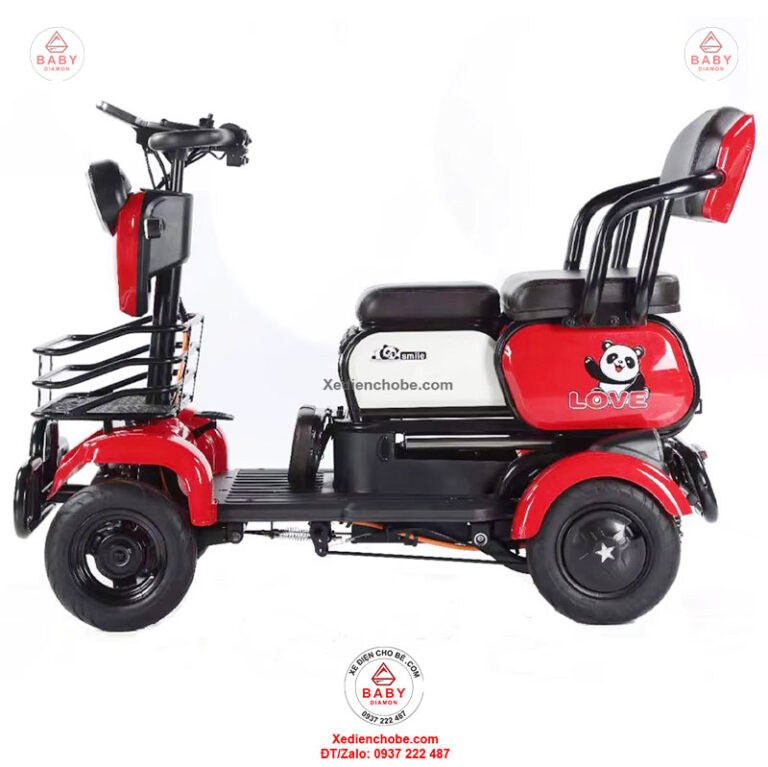 Xe điện 4 bánh Zabo ZB4B, dành cho người già