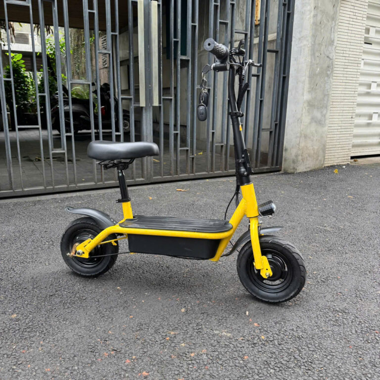 Xe E Scooter E02 điện gấp gọn, bỏ cốp ô tô